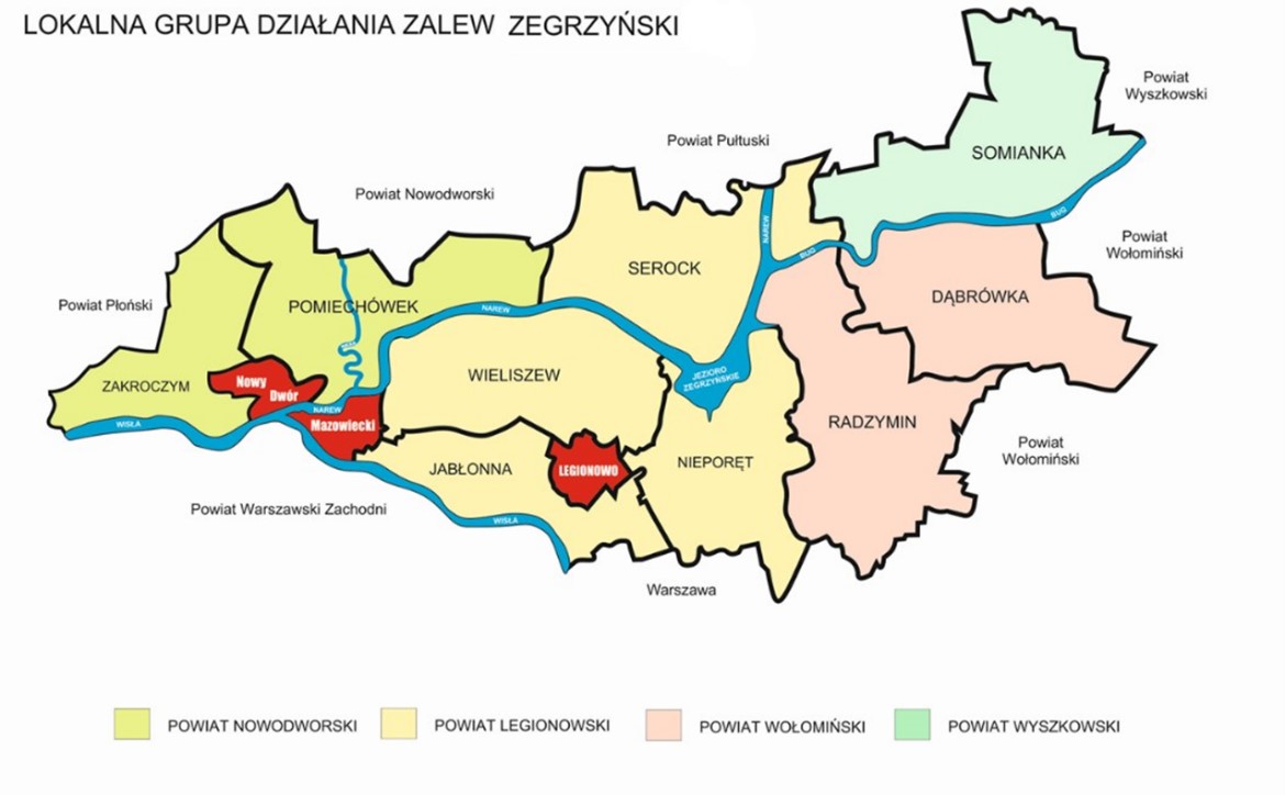 Lokalna Grupa Działania Zalew Zegrzyński wdraża Lokalną Strategię ...