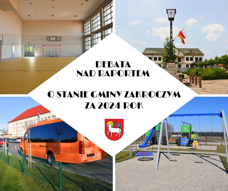 Debata nad Raportem o stanie gminy Zakroczym za 2024 rok - Zakroczym
