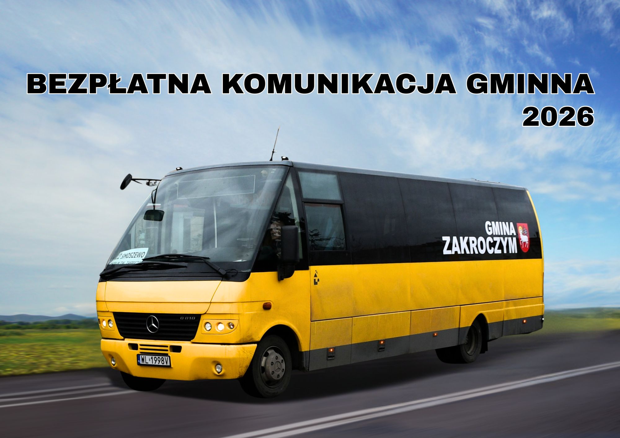 Rozkład jazdy komunikacji gminnej na 2026 r. - Zakroczym